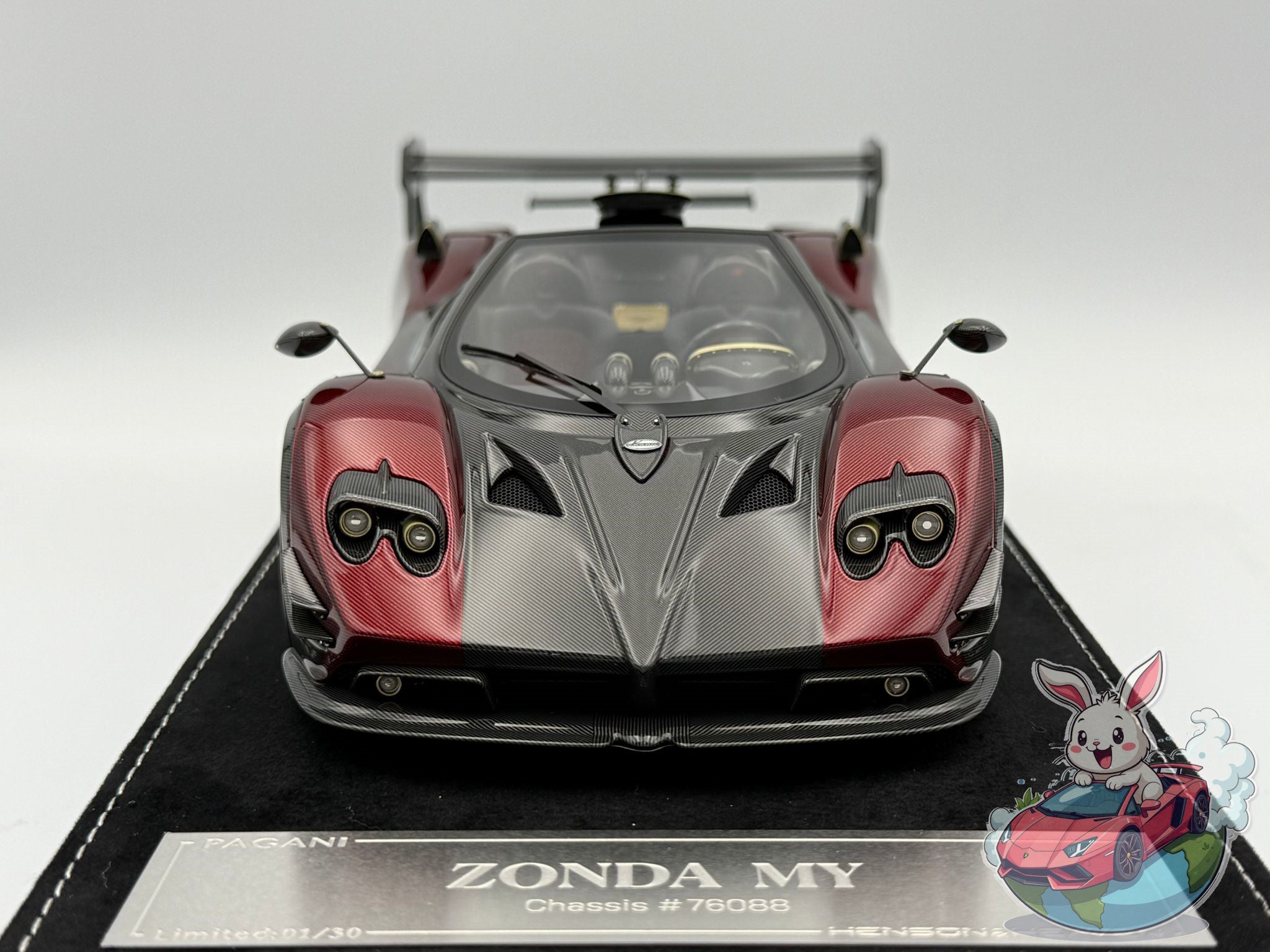 HH Model 1:18 Pagani Zonda MY Roadster (Red) – Miniature Planet
