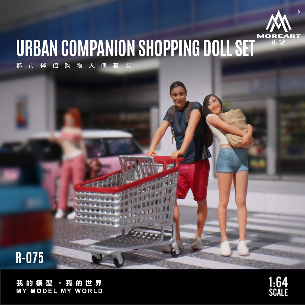 PREORDER MoreArt 1:64 Urban Companion Shopping Set – Miniature Planet