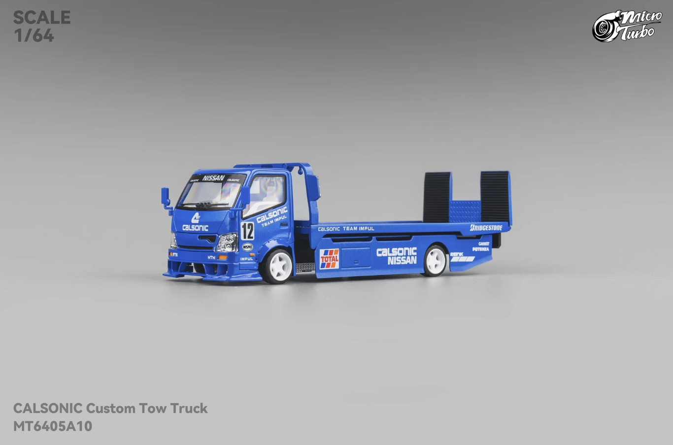 PREORDER Micro Turbo 1:64 Calsonic Custom Tow Truck – Miniature Planet